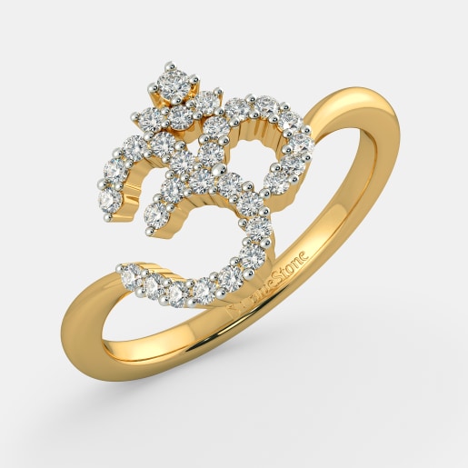 Buy Religious Ring Designs Online in India 2017 | BlueStone