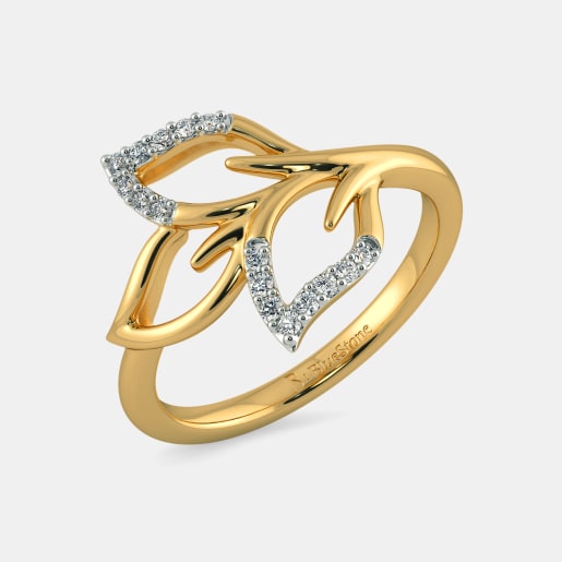 Buy 1100+ Women's White Gold Ring Designs Online in India 2018 ...